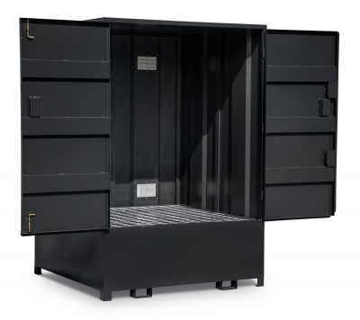 Armorgard DrumBank Enclosed Storage Unit For IBC Containers & Oil Drums ...
