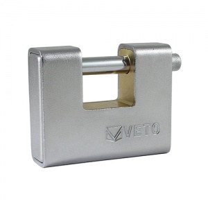 90mm ArmouRed Rectangle Padlock 1 EA - Screws & Fasteners