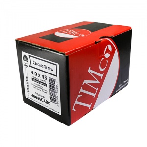 4.0 x 33 Carcass Screw PZ2 CSK Black 500 PCS - Screws & Fasteners