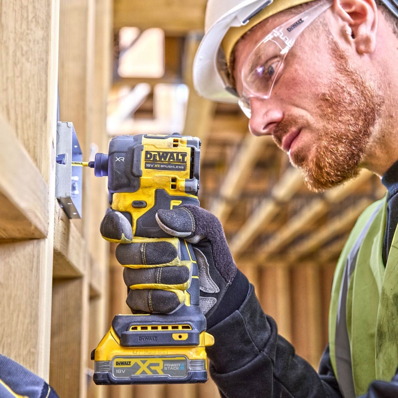 Dewalt DCF870E2T 18v Brushlses Hydraulic Impact Driver Kit With 2 x 1 ...