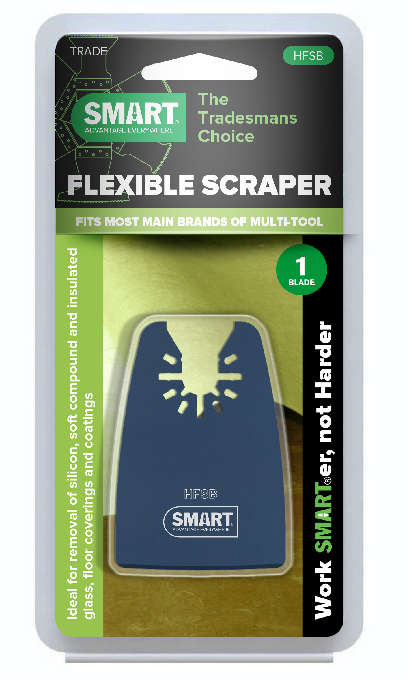 SMART Trade Series Flexible Scraper Blade - Screws & Fasteners