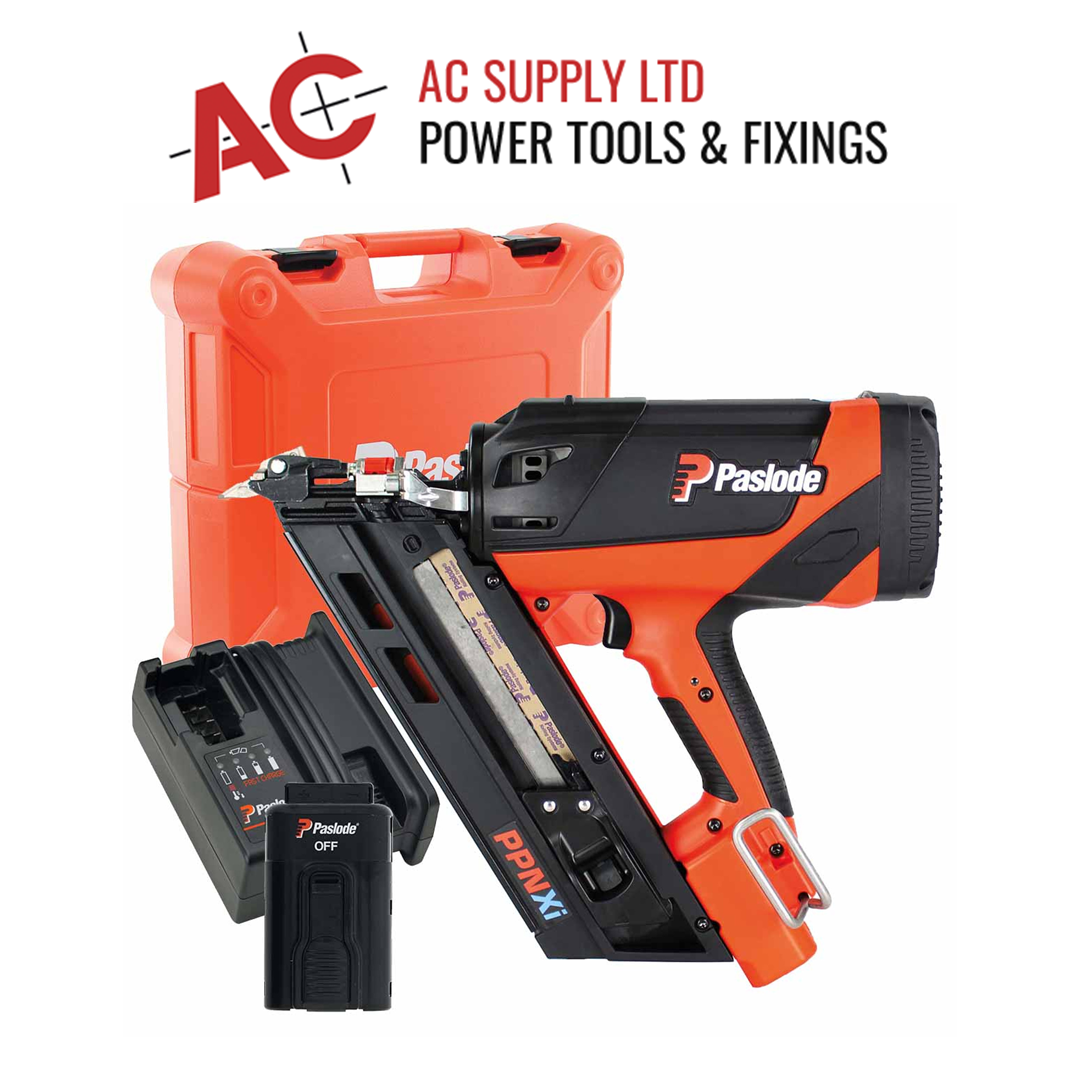 Paslode PPNXI 7.4V First Fix Positive Placement Gas Nailer with 1x 2 ...