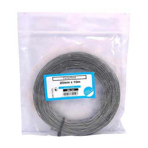 20mm x 10m Fixing Band - Stainless 1 EA - Screws & Fasteners
