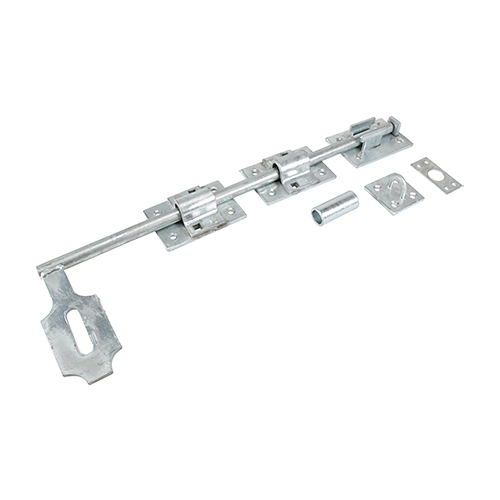 18" HD Locking Drop Down Bolt HDG 1 EA - Screws & Fasteners