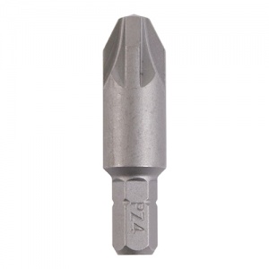 No.4 x 38 Pozi Driver Bit - S2 Grey 10 PCS - Screws & Fasteners