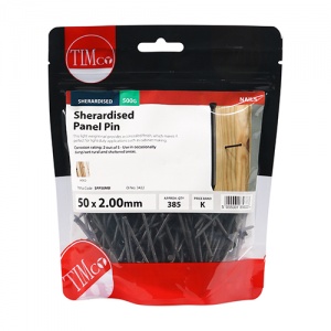 50 x 2.00 Panel Pin - Sherardised 0.5 KG - Screws & Fasteners